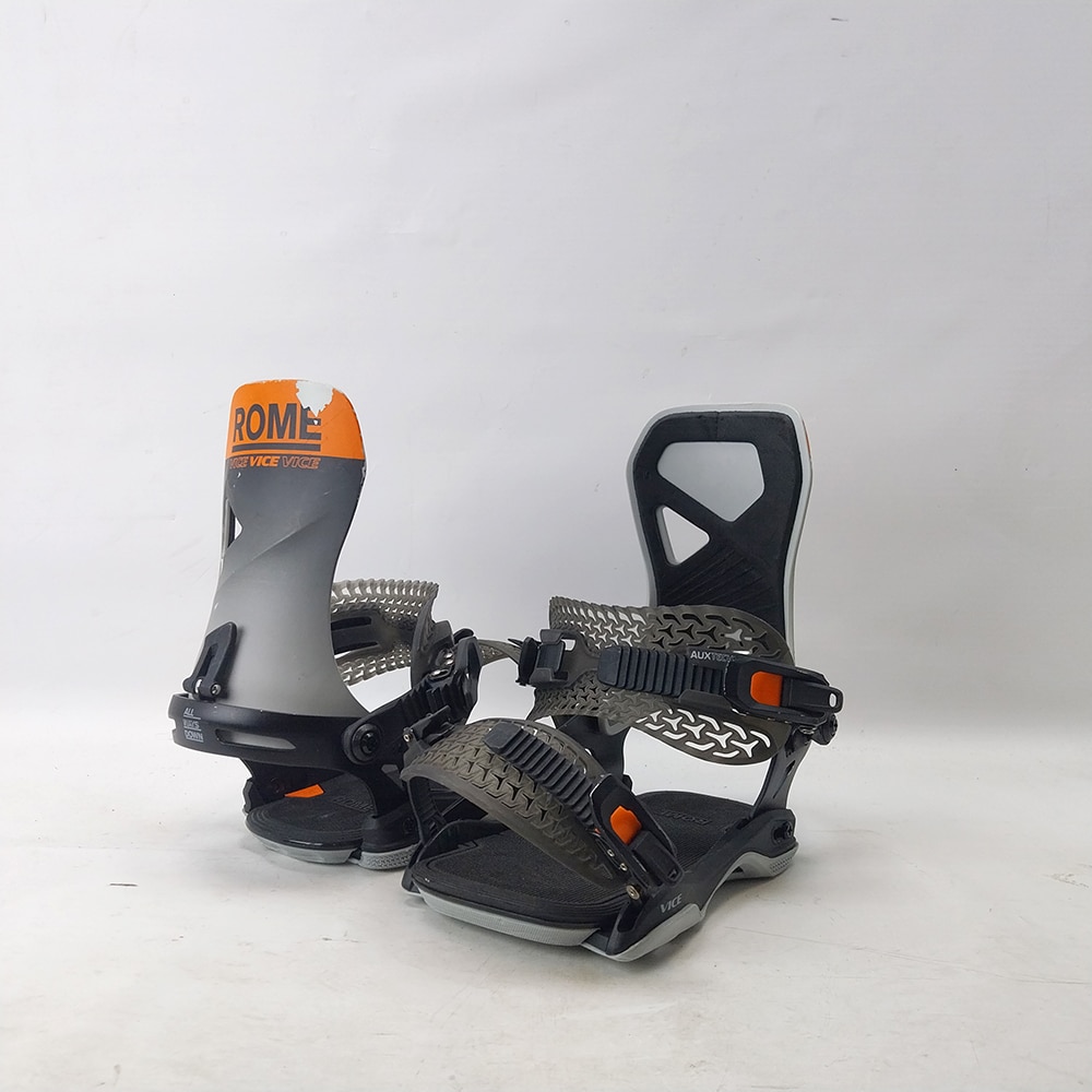 Rome Vice Black/Orange - 2025 - Tweedehands Snowboards